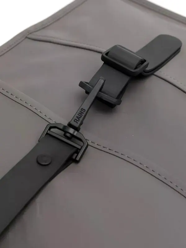 Rains Carabiner-fastening Backpack - Grey