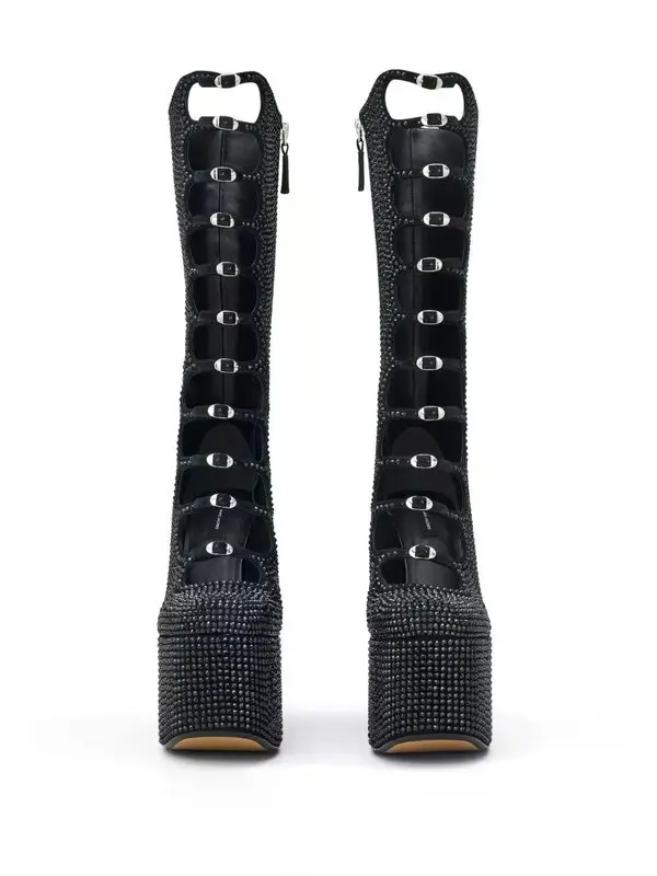 Marc Jacobs Kiki 160mm Rhinestone-embellished Boots