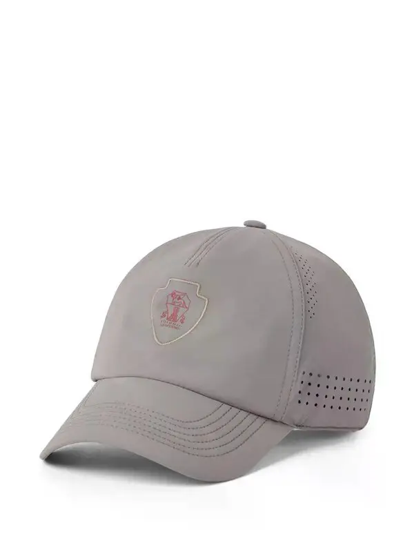 Brunello Cucinelli Logo Cap - Grey