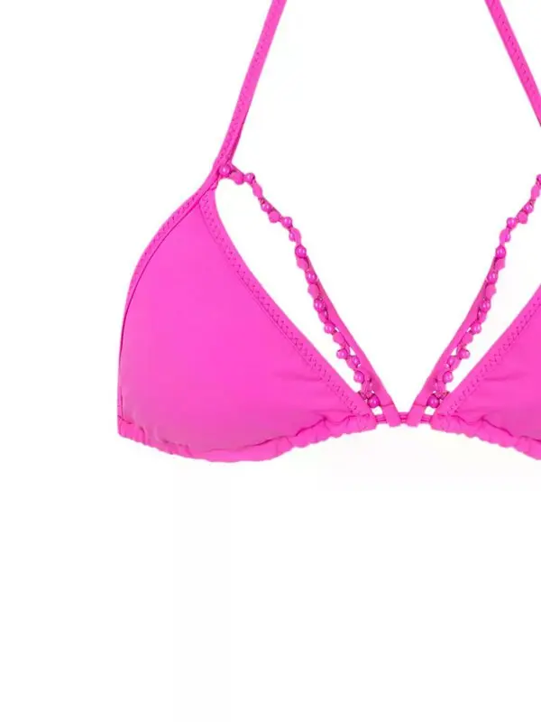 AMIR SLAMA Beaded-strap Triangle Bikini