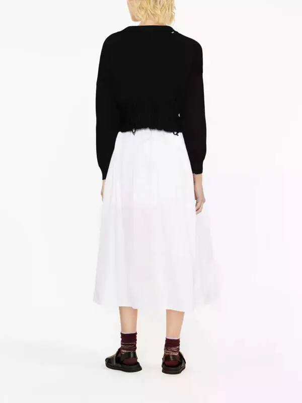 Marni Distressed Cropped Cardigan