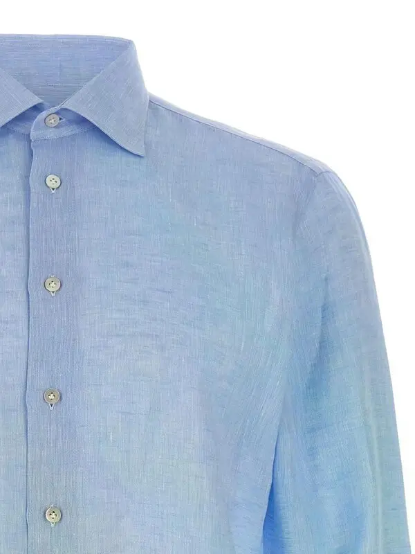 BORRIELLO NAPOLI Nigel Shirt - Blue