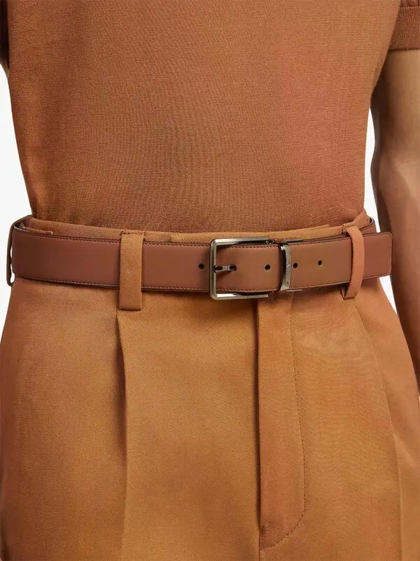 Zegna Reversible Leather Belt