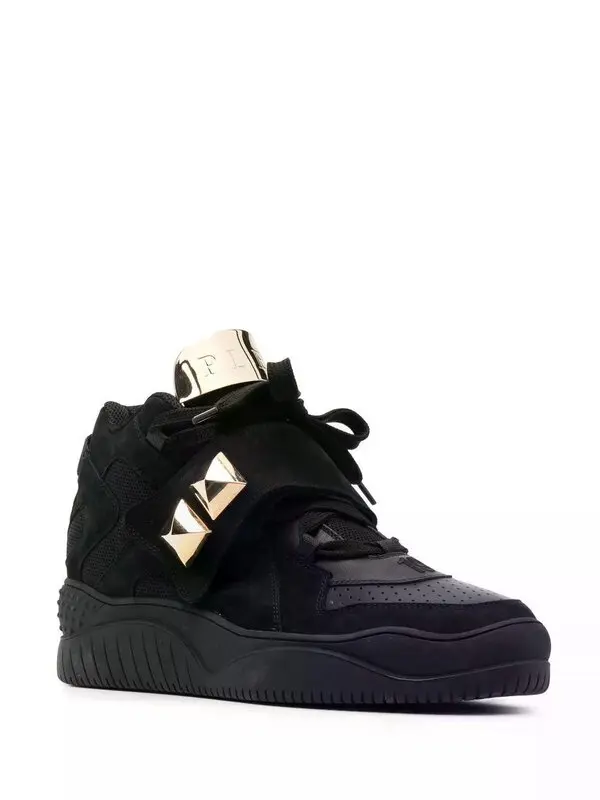 Philipp Plein Rockstud Low-top Sneakers