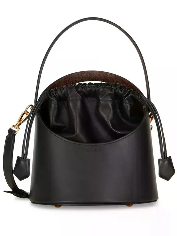 Etro Saturno Leather Bucket Bag