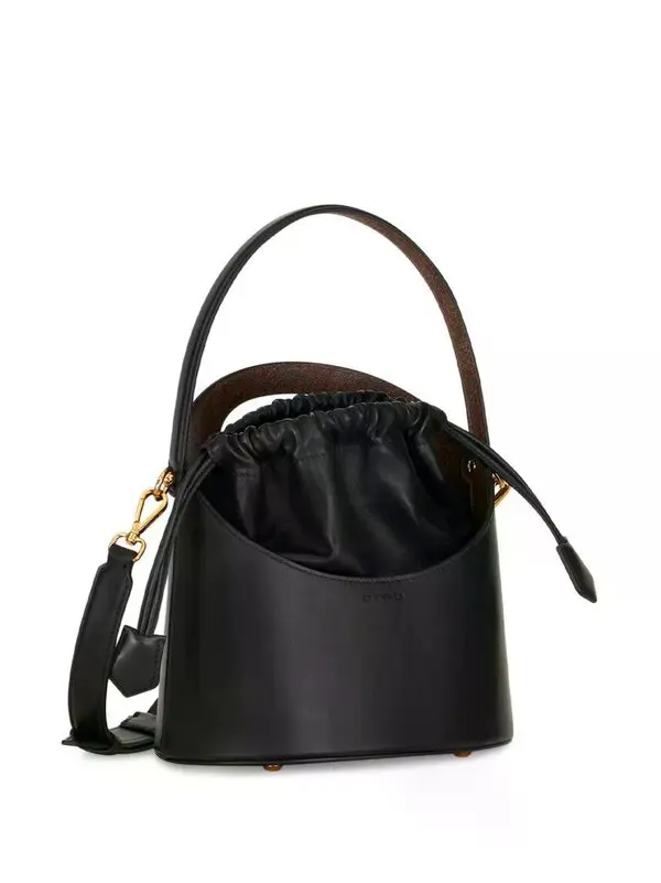 Etro Saturno Leather Bucket Bag
