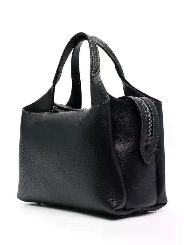 TOD'S Leather Boston Tote Bag