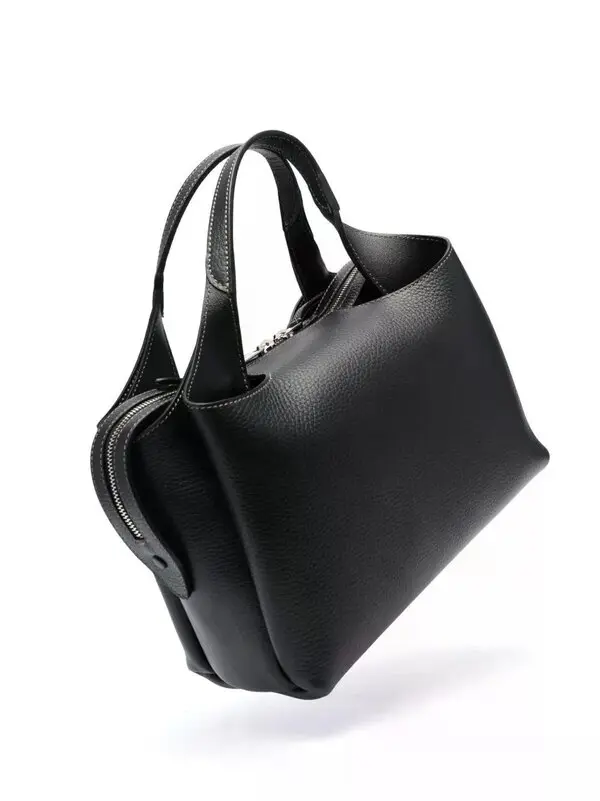 TOD'S Leather Boston Tote Bag