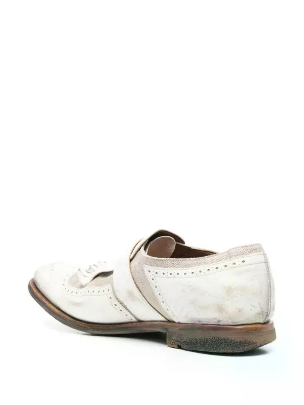 Church's Distressed-finish Monk Shoes