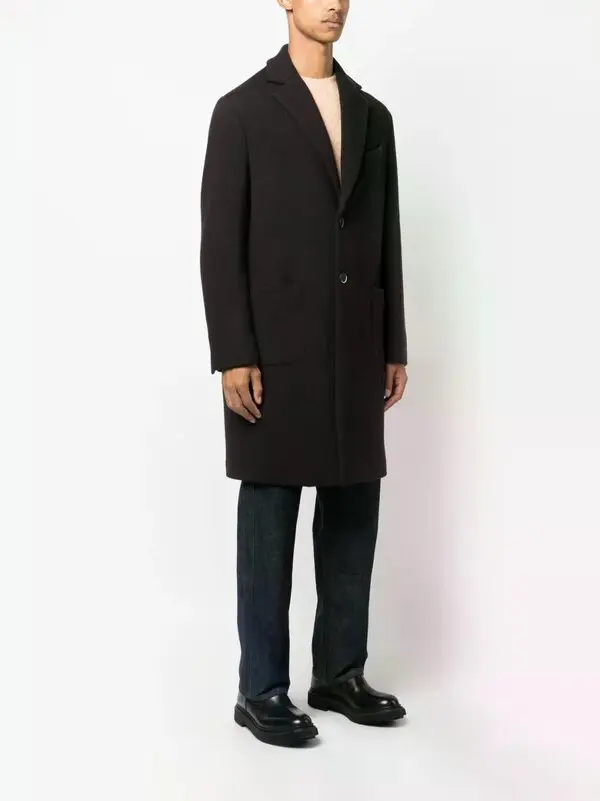 Barena Venezia Notched-collar Single-breasted Coat - Brown