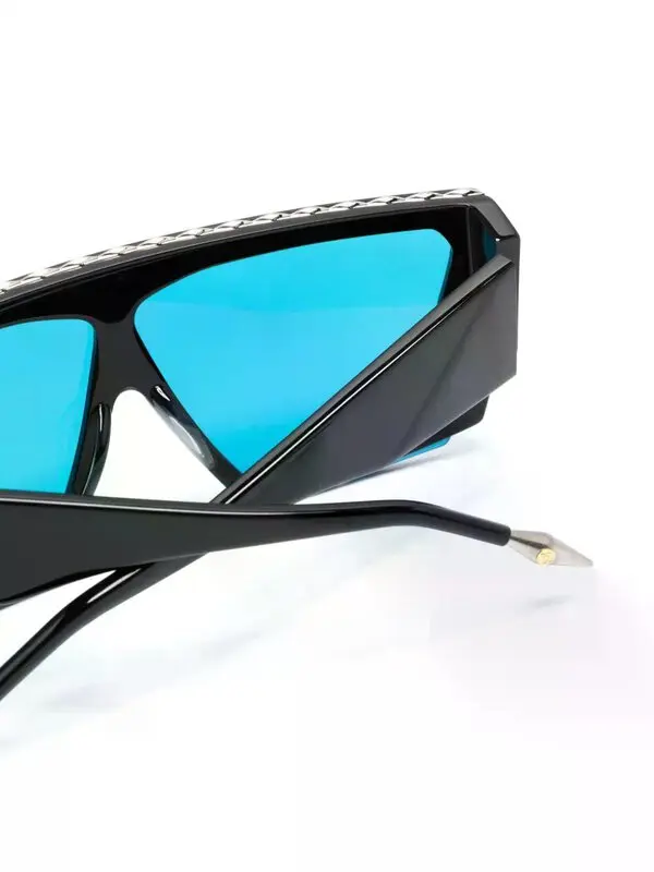Dita Subdrop Square-frame Sunglasses