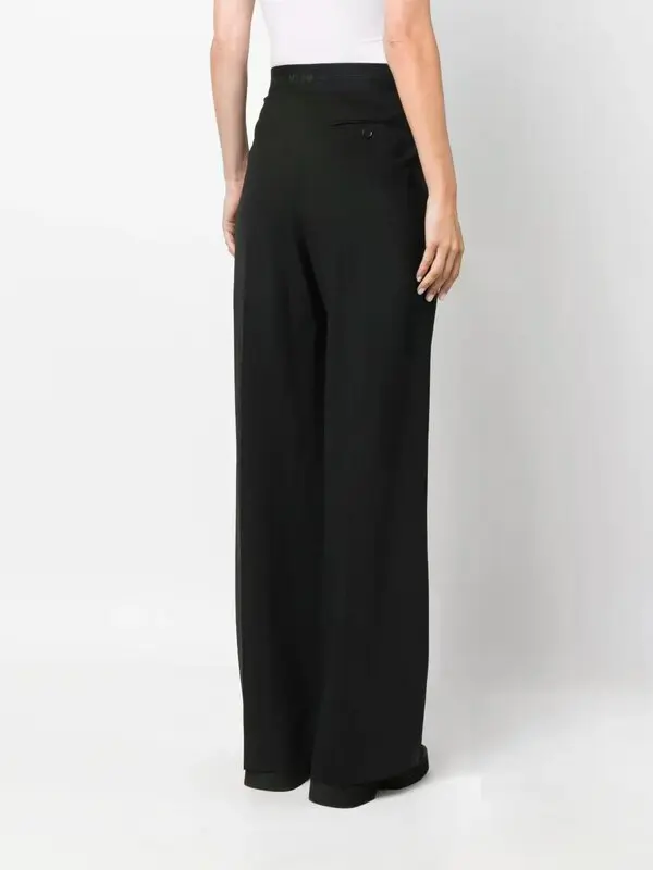 MSGM Wide-leg Tailored Trousers