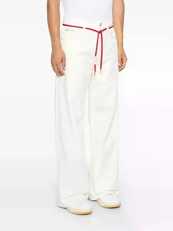 Marni Logo-embroidered Jeans