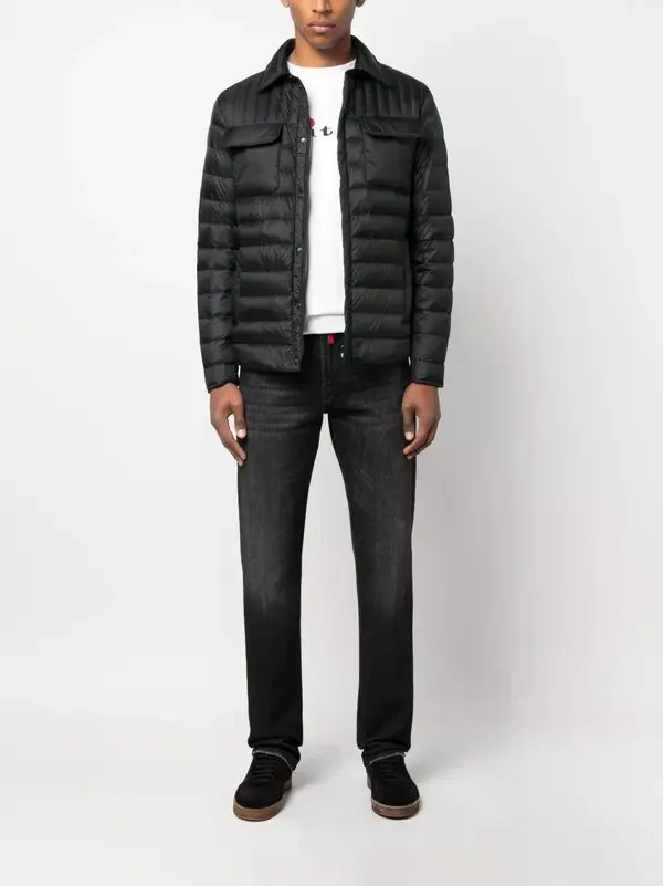 Kiton Padded Quilted Shirt Jacket