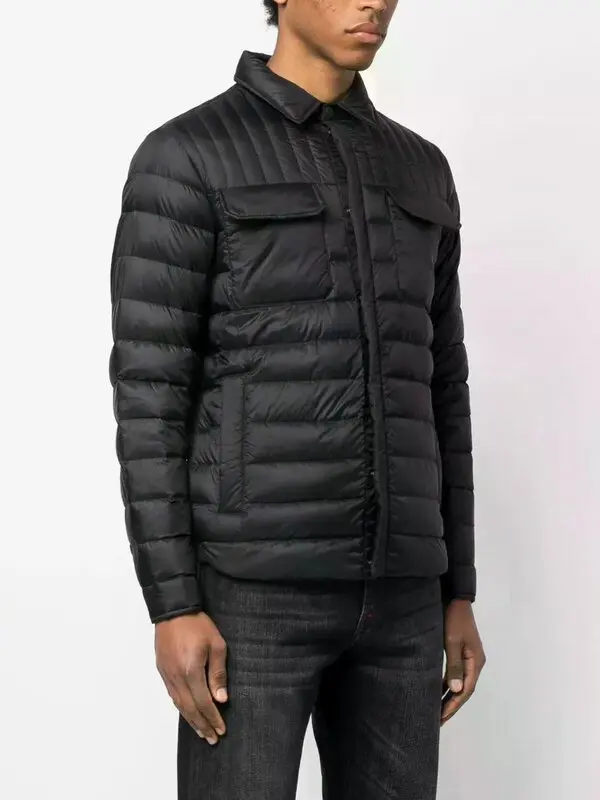 Kiton Padded Quilted Shirt Jacket