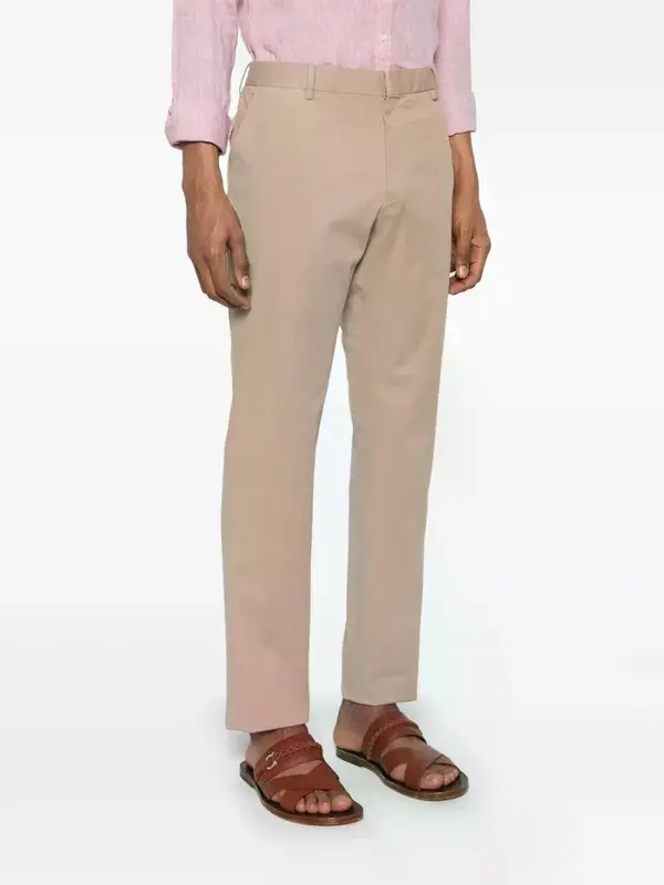 Zegna Tapered Chinos - Neutrals