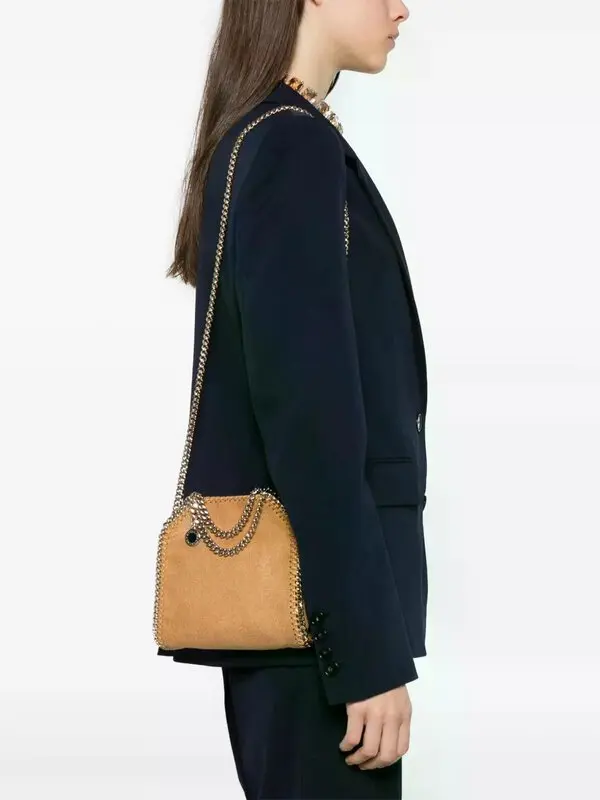 Stella McCartney Falabella Tiny Tote Bag - Brown