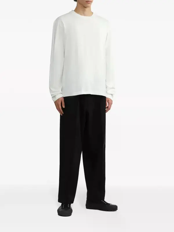 JIL SANDER Logo-patch Cotton T-shirt