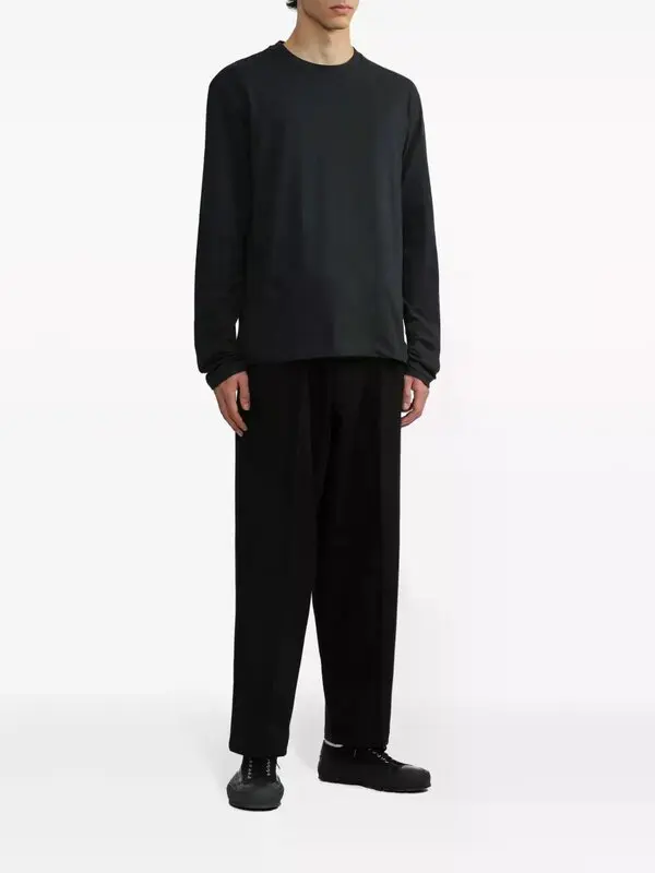 JIL SANDER Logo-patch Cotton T-shirt