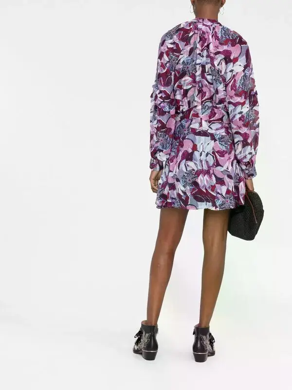 IRO PARIS Darsa Abstract-print Dress