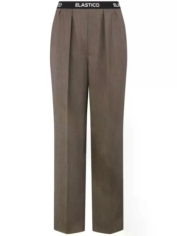 Moschino Virgin Wool Twill Trousers