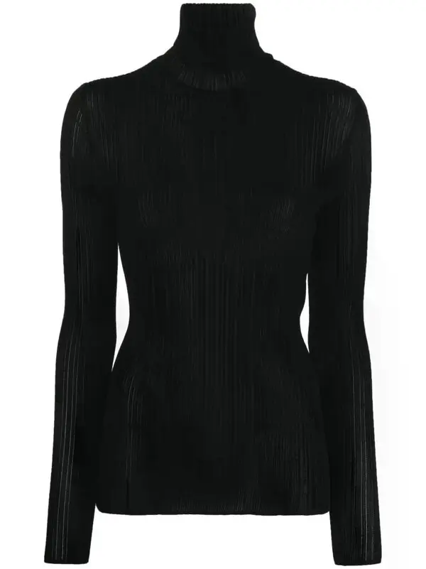 TOM FORD Ribbed-knit Roll-neck Jumper
