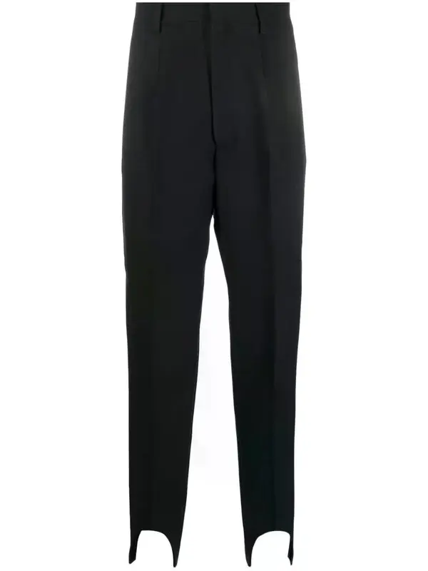 Random Identities Tapered Stirrup Trousers