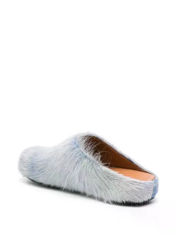 Marni Fussbett Sabot Mules - Blue