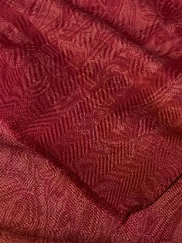 Etro Frayed Paisley-print Scarf