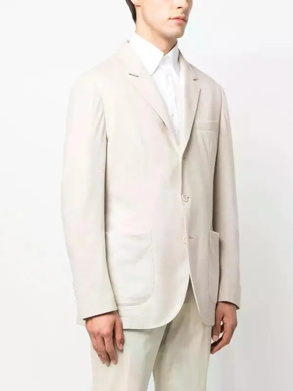 Brunello Cucinelli Single-breasted Cashmere Jersey Blazer