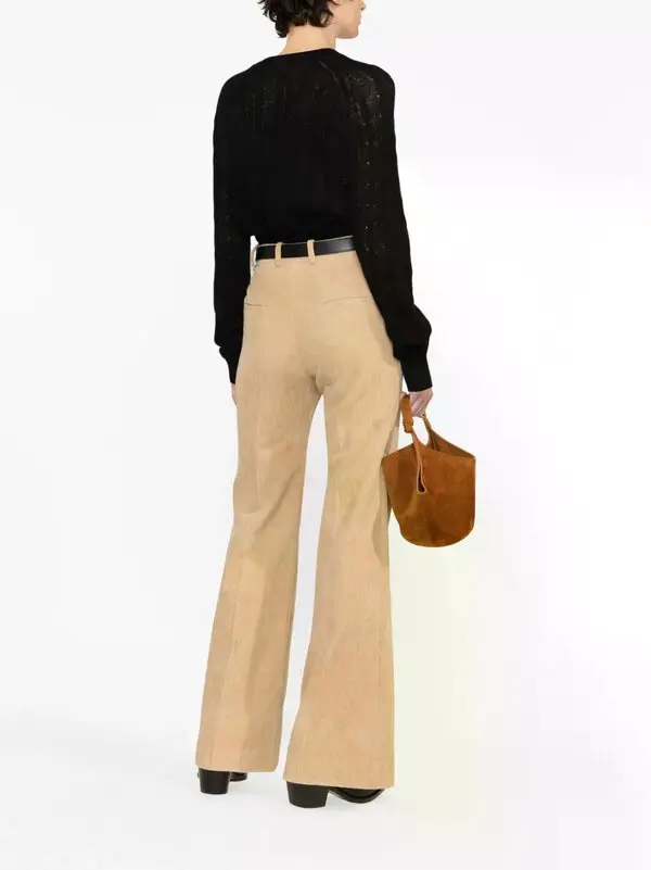 Etro Logo-embroidered Cable-knit Jumper