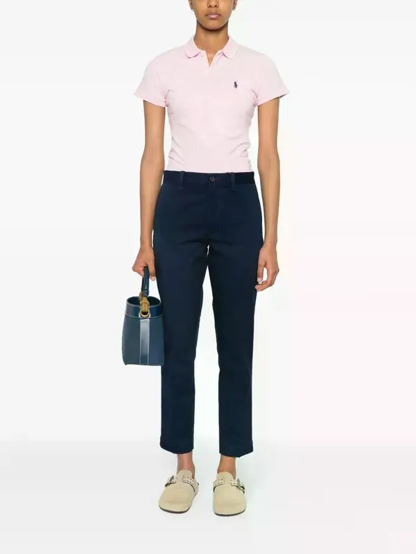 Polo Ralph Lauren Slim Fit Cotton Polo Shirt - Pink