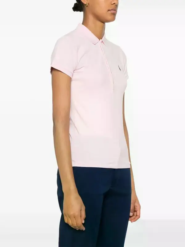 Polo Ralph Lauren Slim Fit Cotton Polo Shirt - Pink