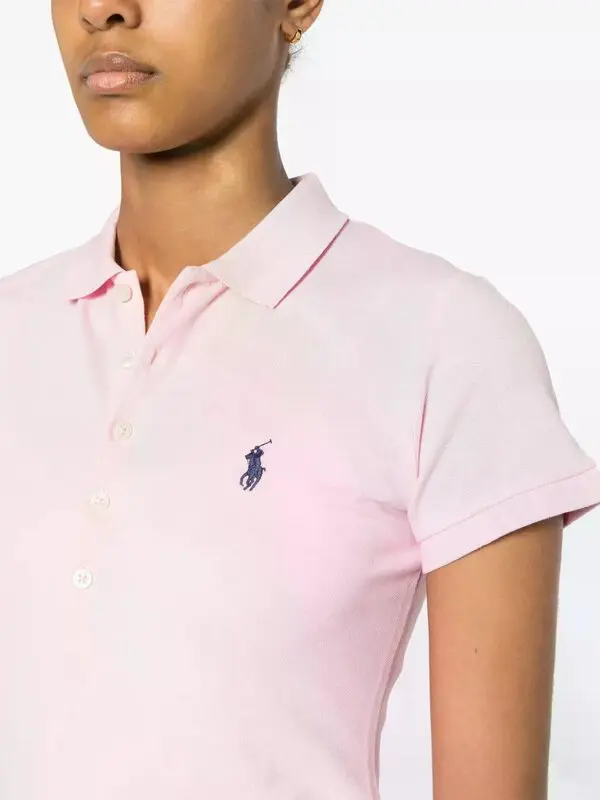 Polo Ralph Lauren Slim Fit Cotton Polo Shirt - Pink