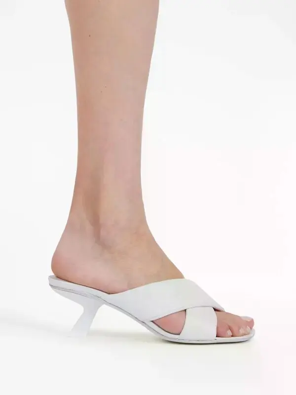 FERRAGAMO Crossover-strap Sandals - White