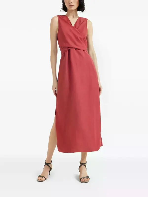 Brunello Cucinelli Wrap Dress