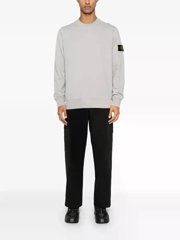Stone Island Compass-badge Sweatshirt - Grey