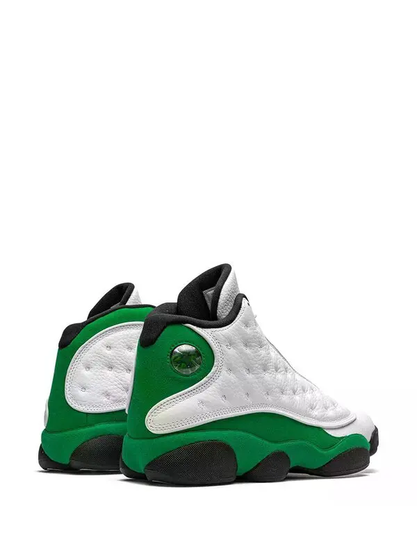JORDAN Air 13 Retro Lucky Green Sneakers - White
