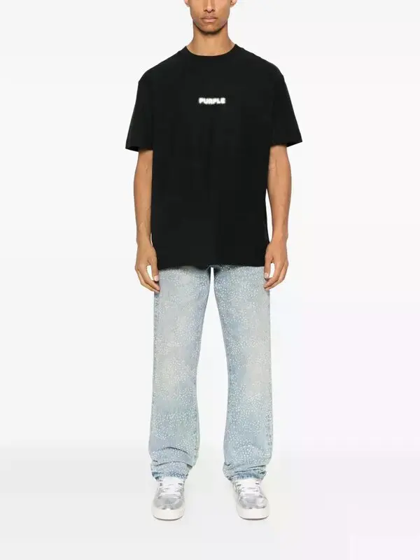 PURPLE BRAND Logo-print T-shirt