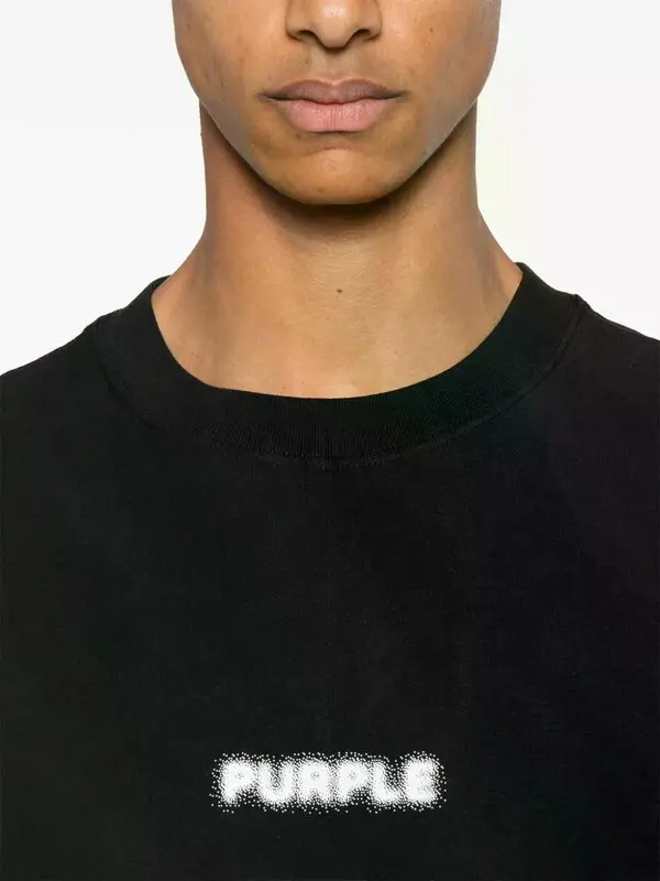 PURPLE BRAND Logo-print T-shirt