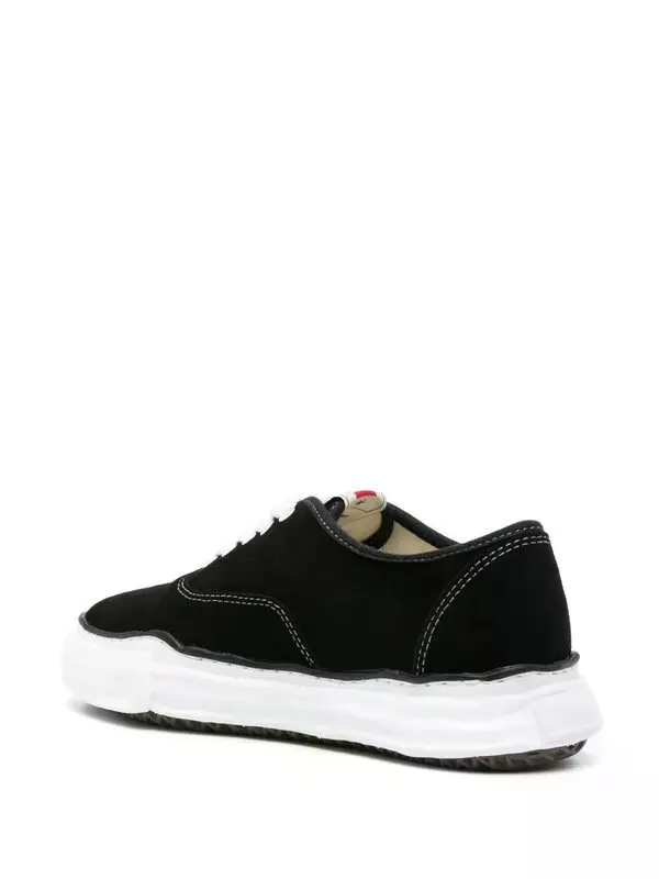 Mihara Yasuhiro Logo-patch Low-top Sneakers - Black