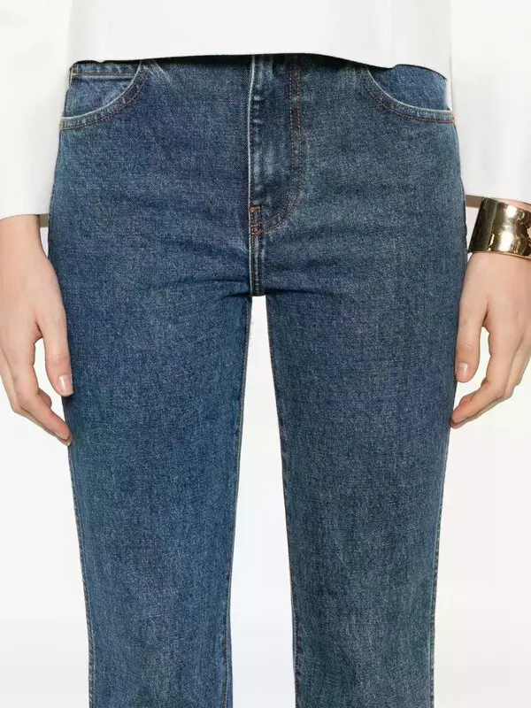 Khaite Vivian Cropped Jeans