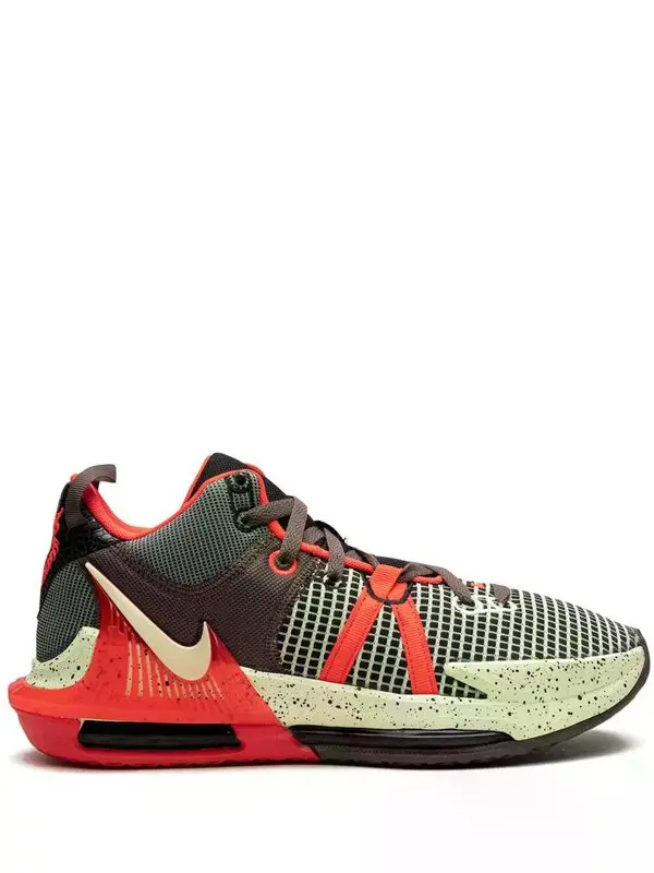 Nike Lebron Witness Vii Alligator Sneakers - Black
