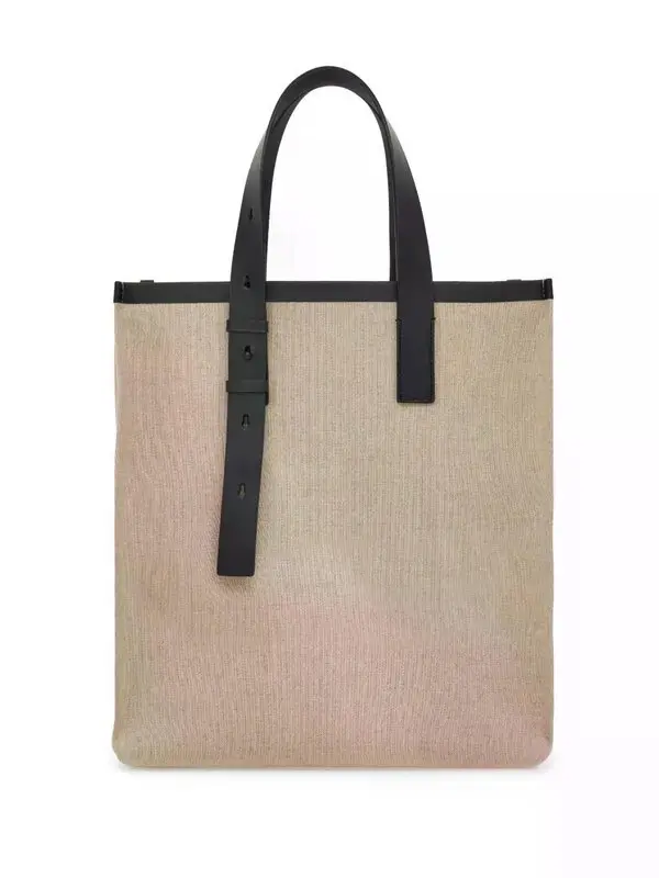 FERRAGAMO Embossed-logo Leather Tote Bag