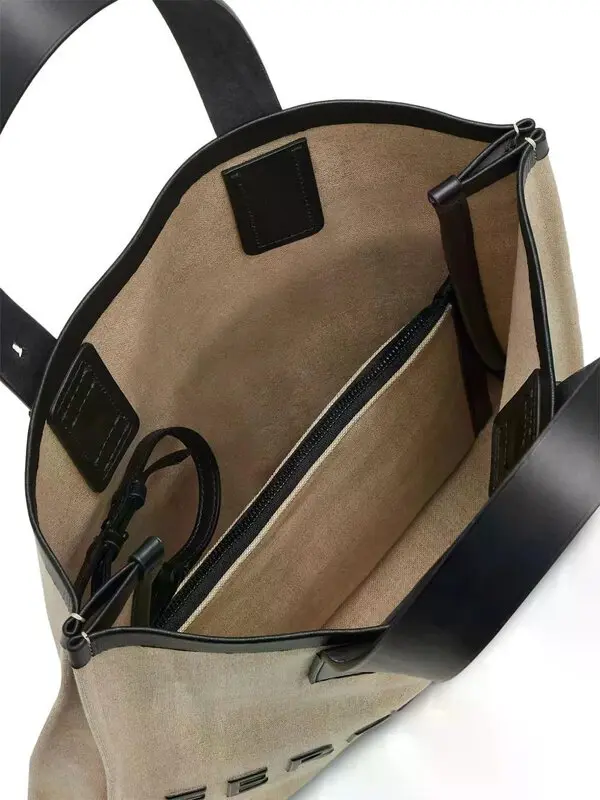 FERRAGAMO Embossed-logo Leather Tote Bag
