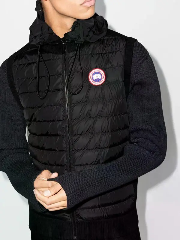 Canada Goose Quilted Wool-panel Waistcoat