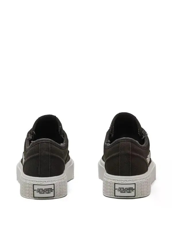 Marc Jacobs Distressed Canvas Sneakers