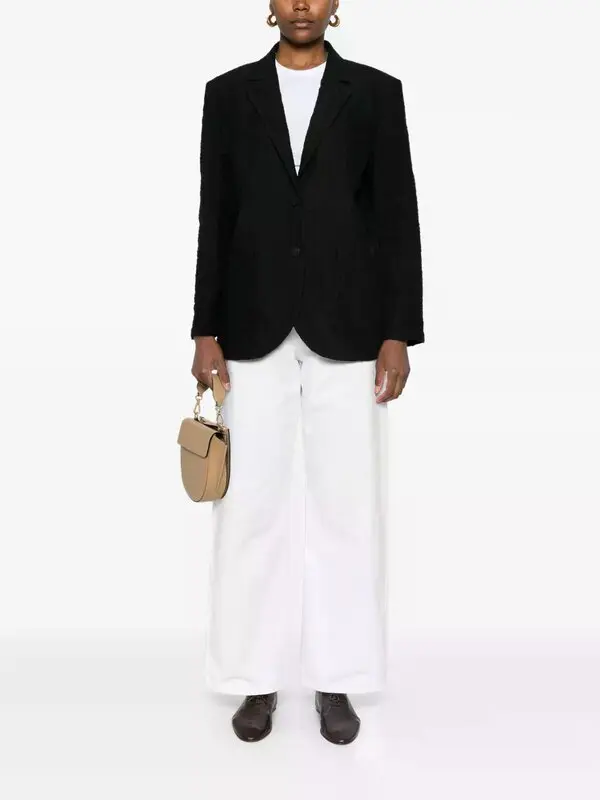 Harris Wharf London Crinkled Finish Blazer