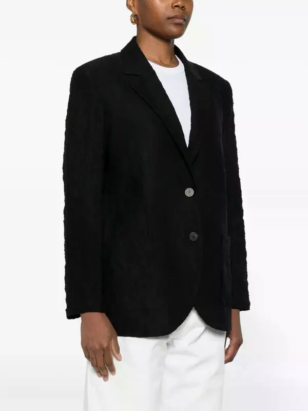 Harris Wharf London Crinkled Finish Blazer