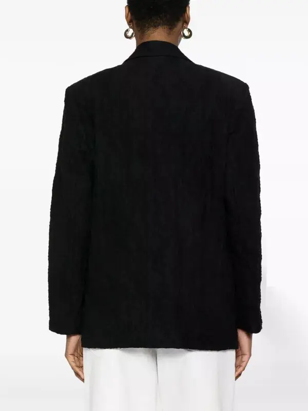 Harris Wharf London Crinkled Finish Blazer